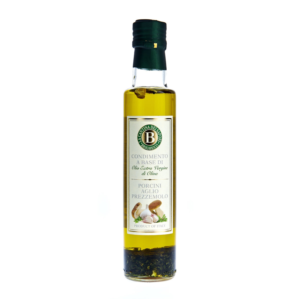 Condimento a base di Olio Extra Vergine di Oliva con Porcini Aglio e ...