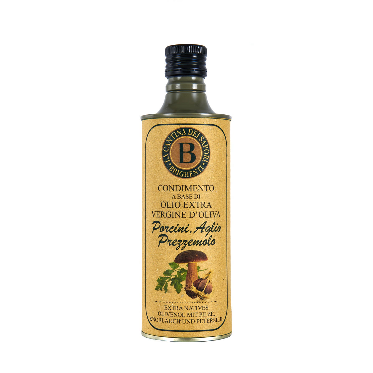 Condimento a base di Olio Extra Vergine di Oliva con Porcini Aglio e ...